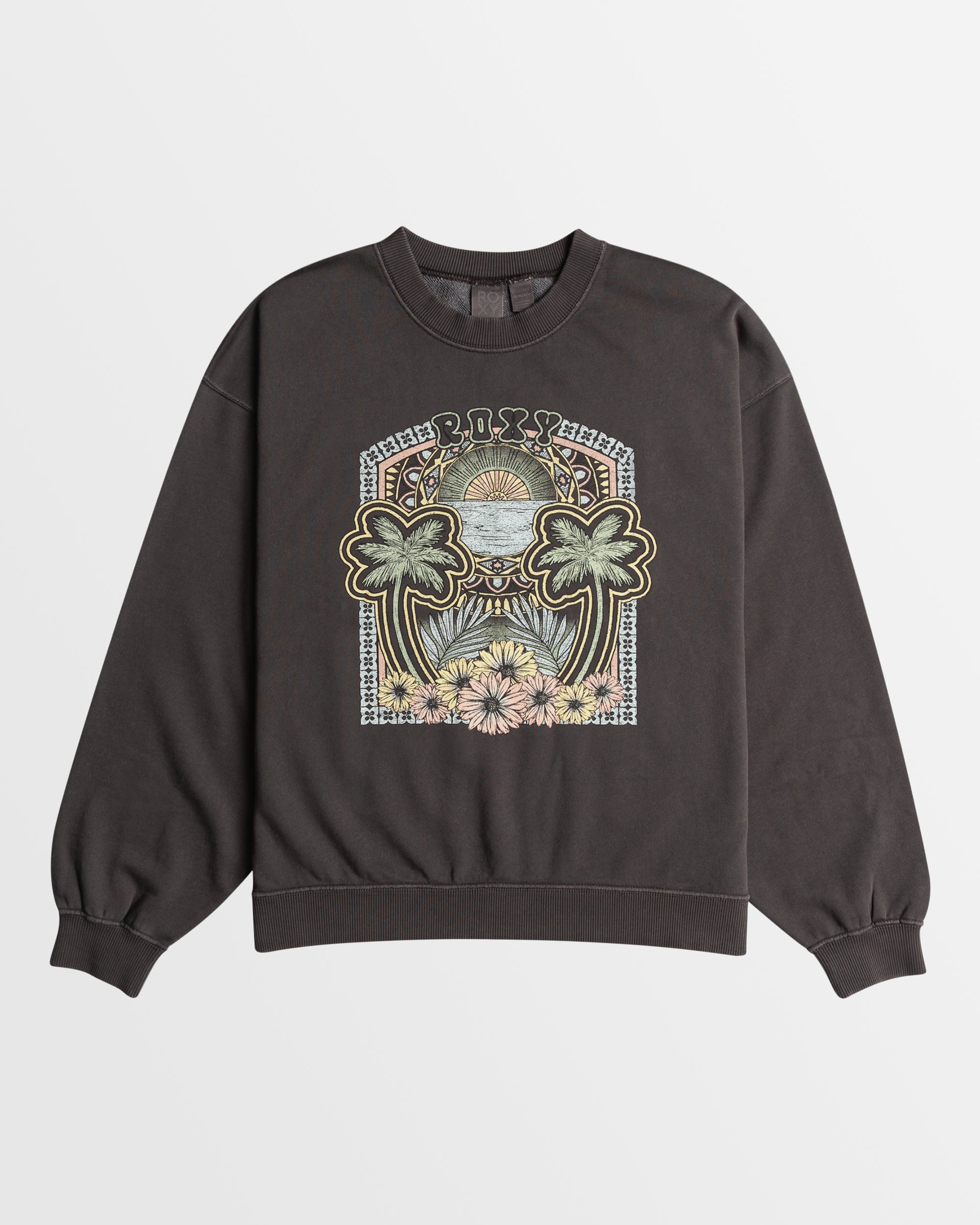 Girls 8-16 Lineup Pullover Sweatshirt - PHANTOM | Roxy