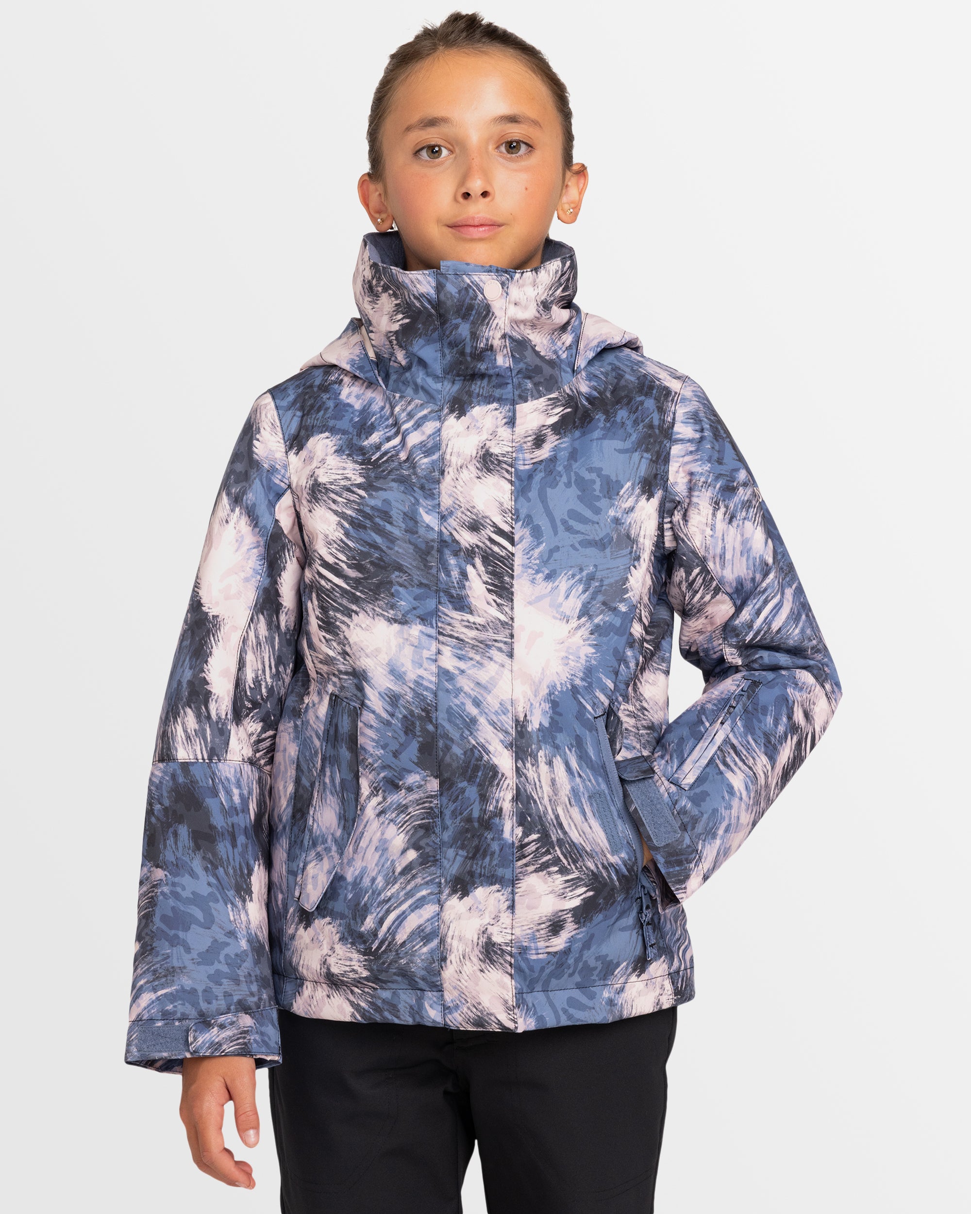 Girls 8-16 Roxy Jetty Snow Jacket - WILD WIND DARKNIGHT | Roxy AU