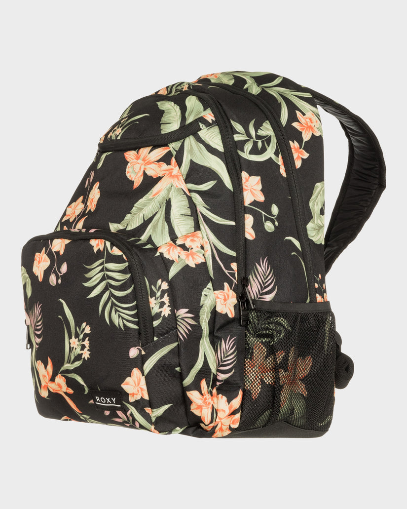 Womens Shadow Swell Printed Backpack - ANTHRACITE ISLAND ESCAPE | Roxy