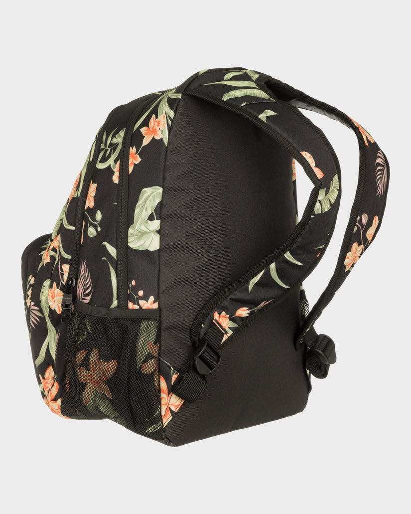 Womens Shadow Swell Printed Backpack - ANTHRACITE ISLAND ESCAPE | Roxy