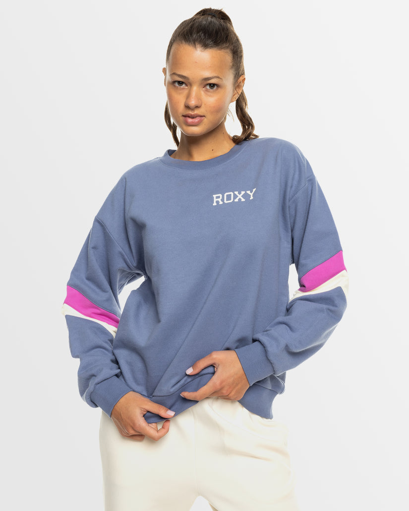 Womens Essential Energy Pullover Sweatshirt - WILD WIND | Roxy