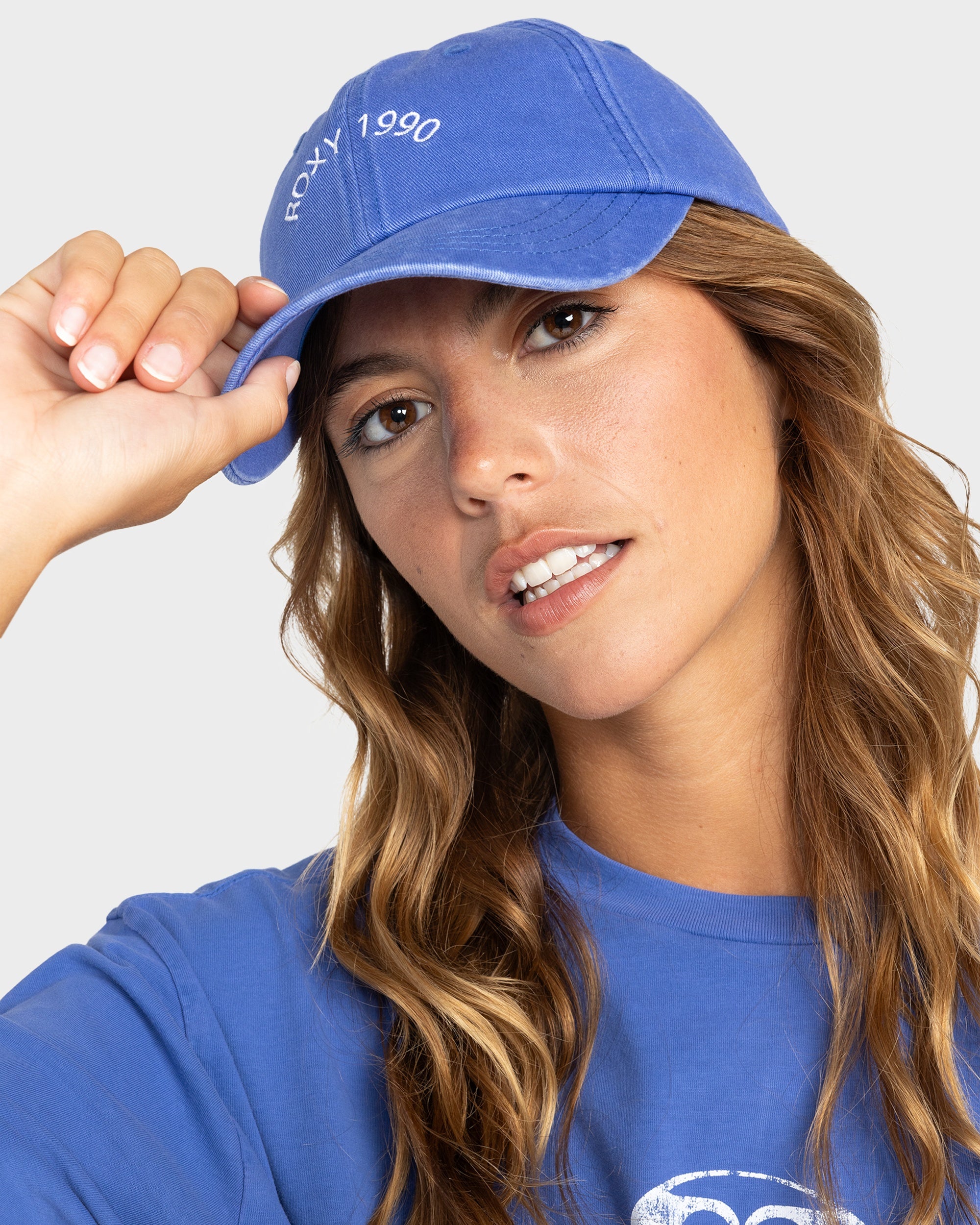 Womens Toadstool Baseball Cap - AMPARO BLUE | Roxy