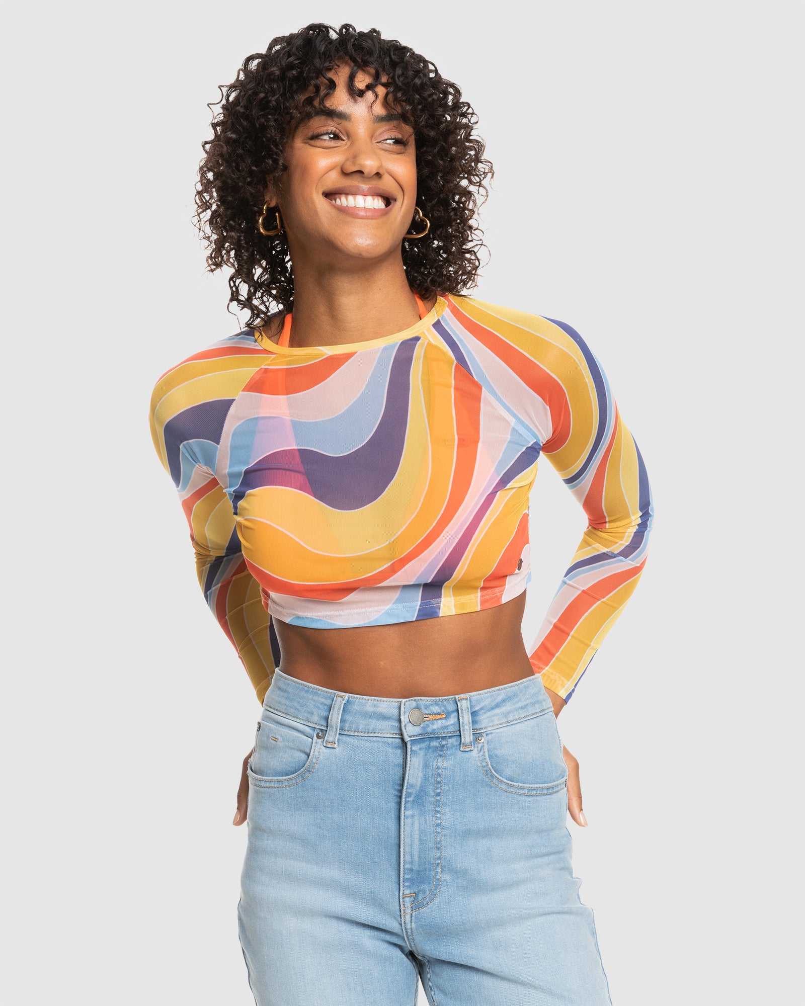 Womens Just A Friend Ls Top - TIGER LILY CRUZ | Roxy